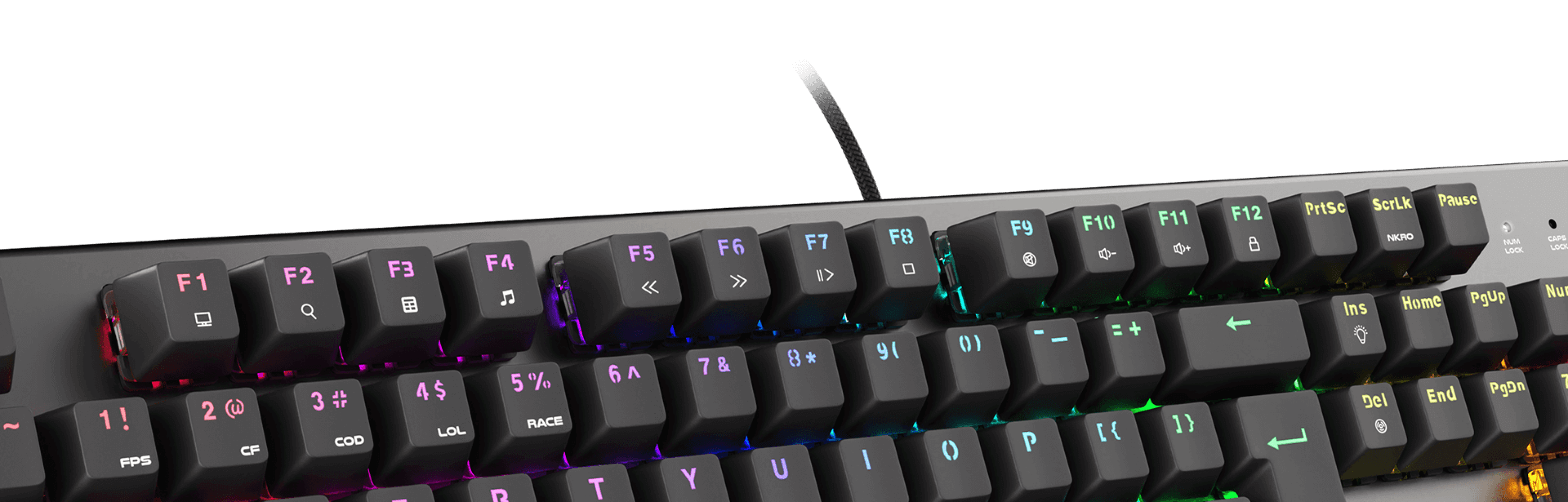 Thor 300 RGB Outemu Brown | GENESIS